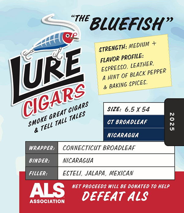 Cigar News: Lure Cigars Announces “The Bluefish” To Raise Funds To ...